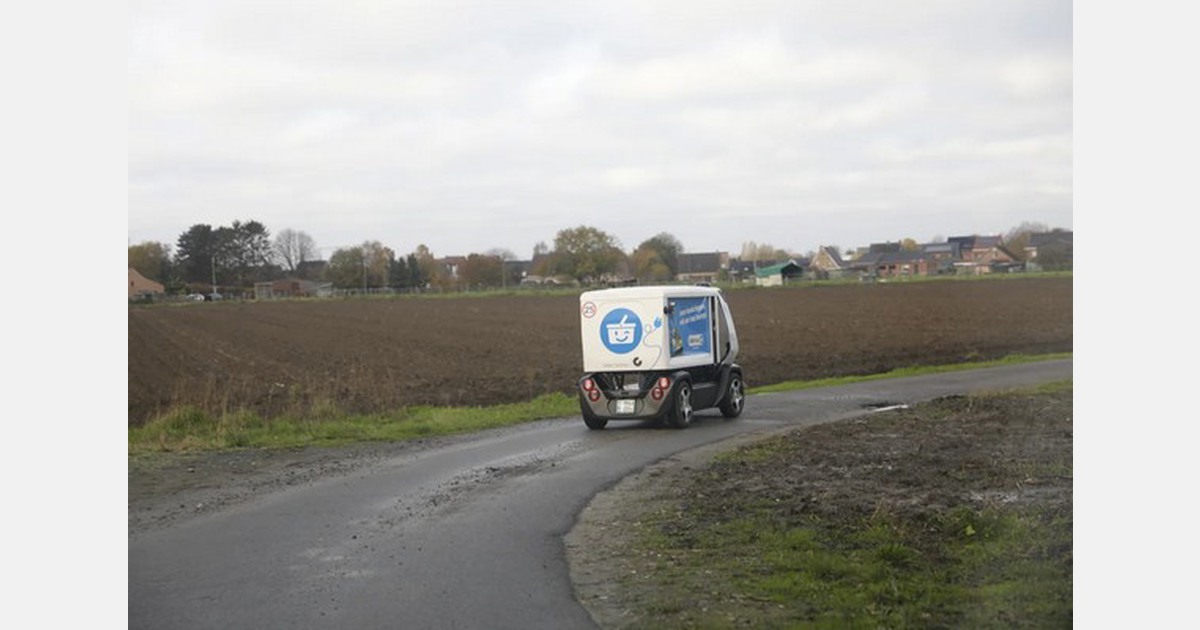 Collect&Go (Colruyt) test zelfrijdend voertuig voor boodschappenlevering