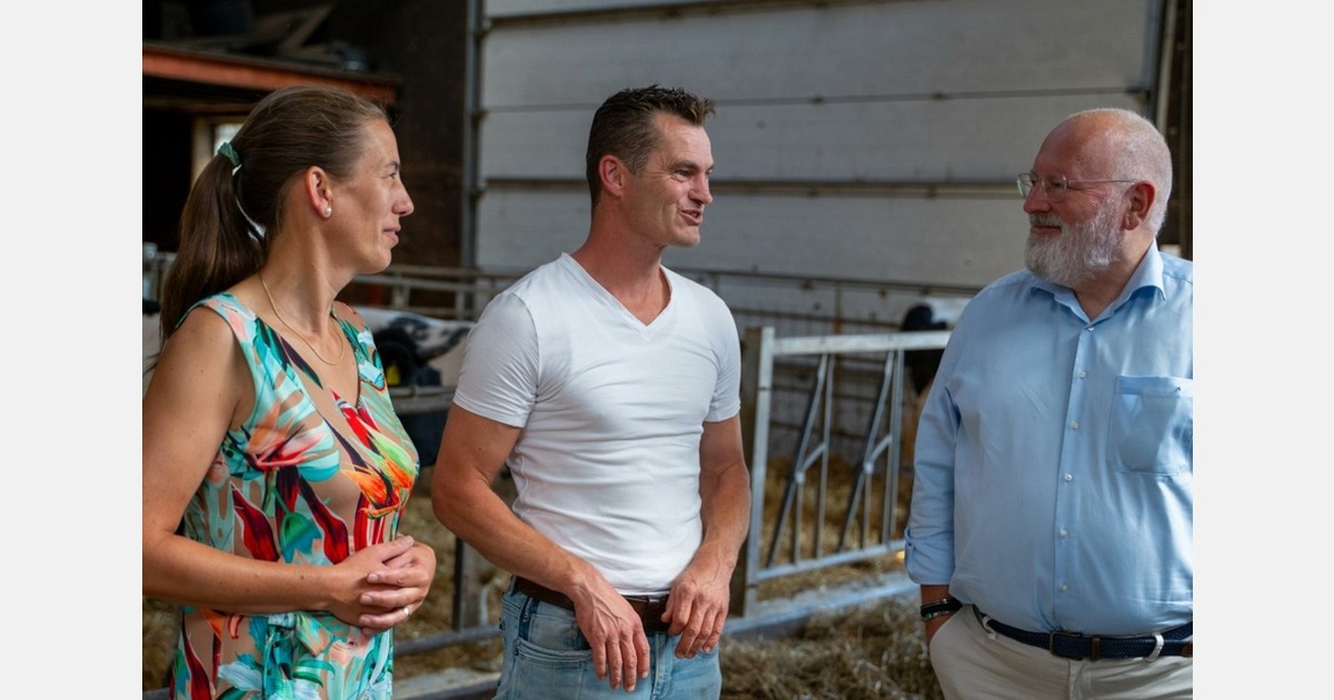 Frans Timmermans en Laura Bromet verkennen de toekomst van bio-landbouw ...