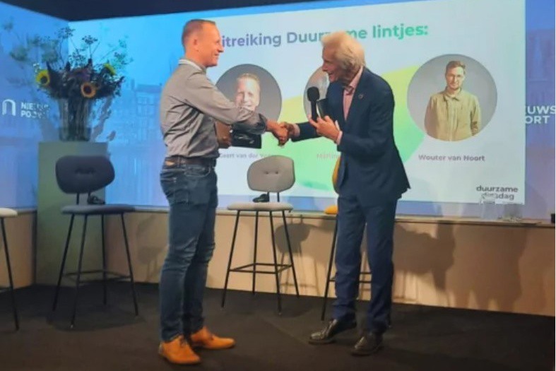 Duurzaam lintje voor Herenboeren-oprichter Geert van der Veer